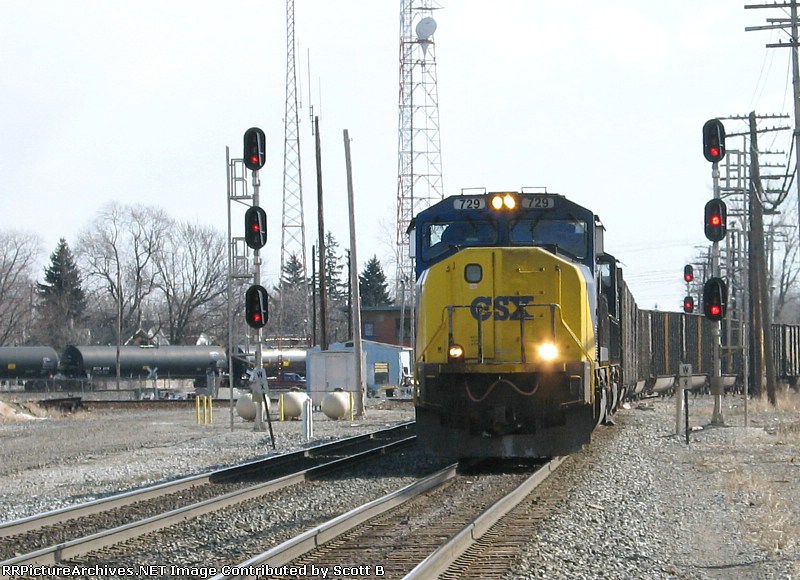 CSX 729 T908